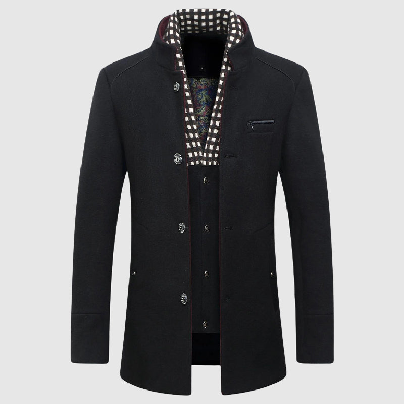 Alessandro Veneti Gentiluomo Woolen Coat – Milanolegacy