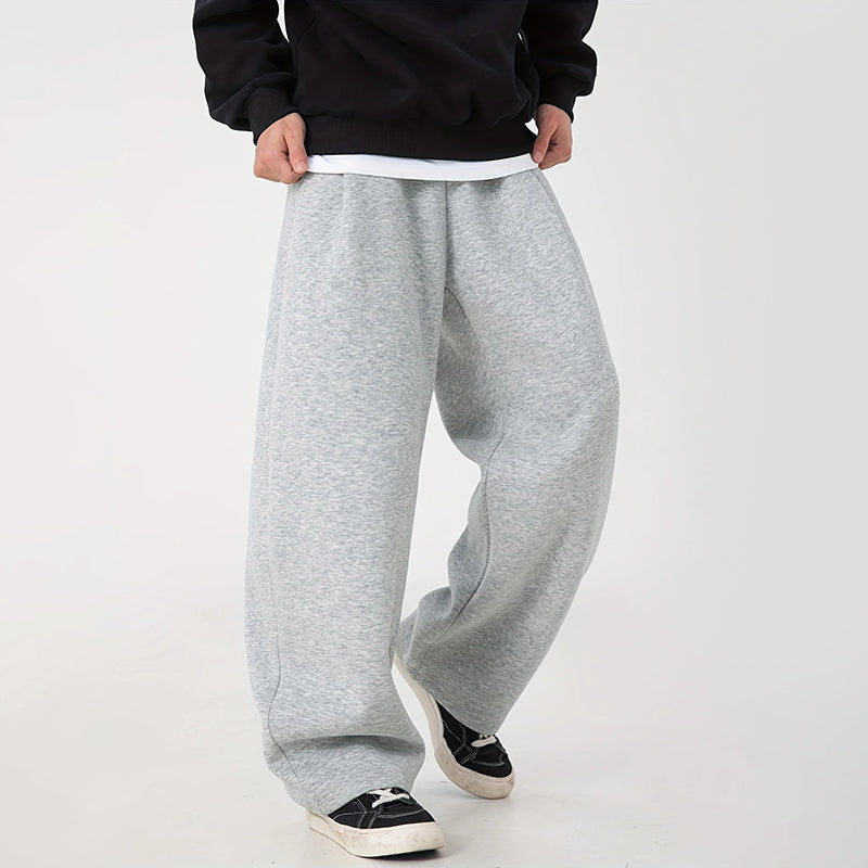 Men’s Oversized Sweatpants with Wide-Leg Cut – Milanolegacy